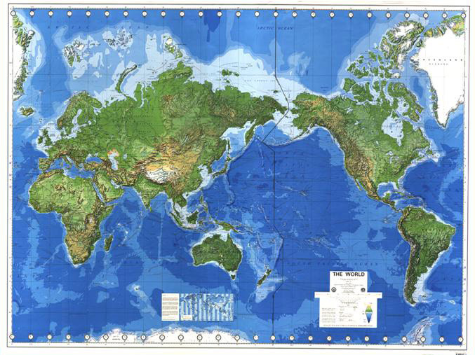 Mapa De Accidentes Geográficos
